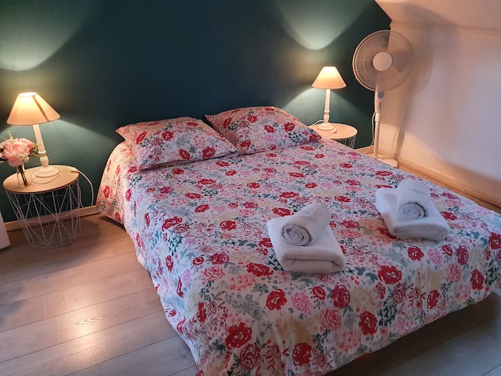Chambre Bleu Roi - Hossegor