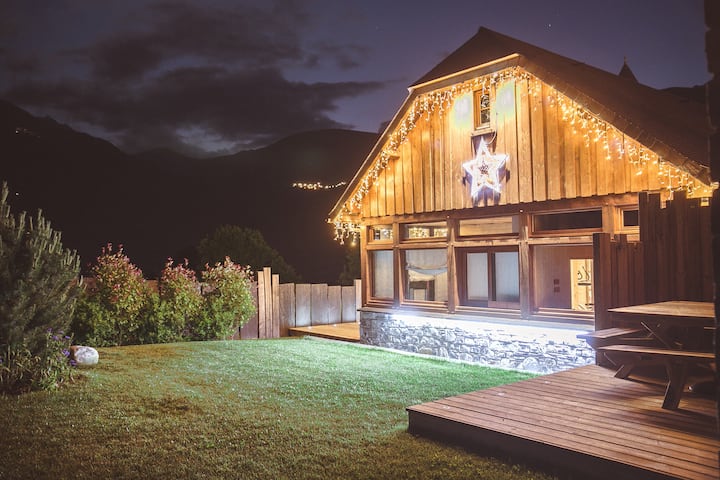 Chalet Met Karaktercomfort, & Spa Met 360 ° Uitzicht Op De Vallei - Espiaube - Saint-Lary-Soulan