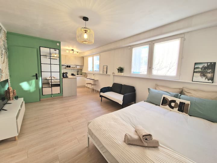 Studio "Zen" Parking Et Clim - La Ciotat