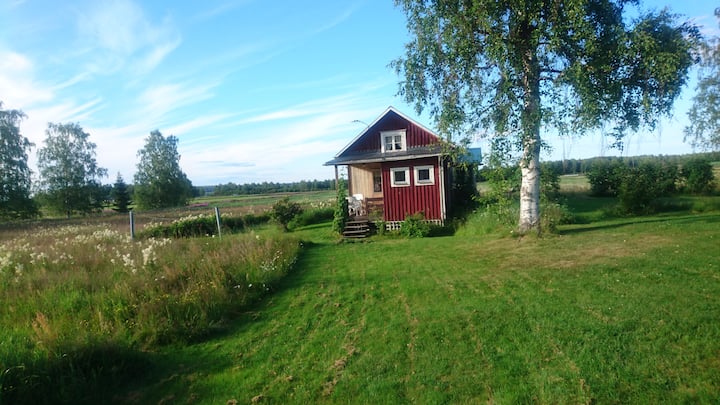 Charmig Stuga I Allmogestil Sandnäset Nära Luleälv - Lappland