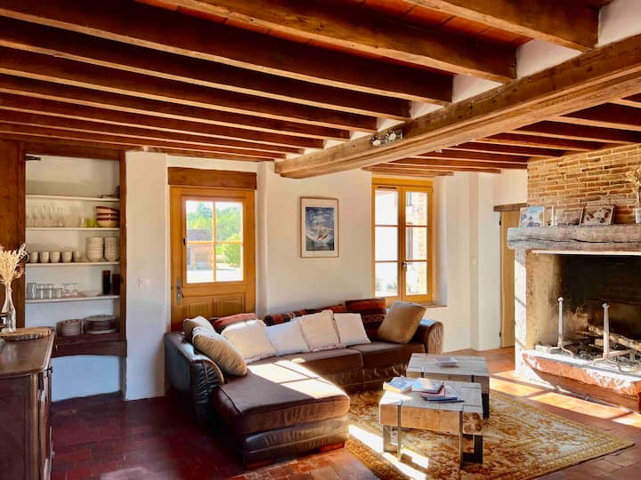 Ferme En Sologne Avec Cheminée - Sully-sur-Loire