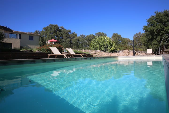 Mooie Villa Met Zwembad In Pinarellu - Porto-Vecchio