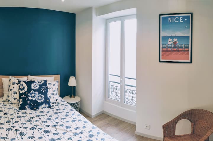 Apt 7 Pers : Central Et Spacieux - Nizza