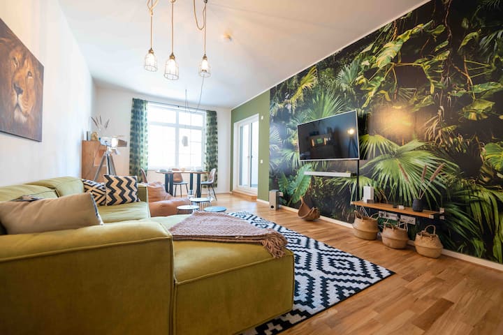 Bleichert Suite 5 - Luxury Boho Style - Leipzig