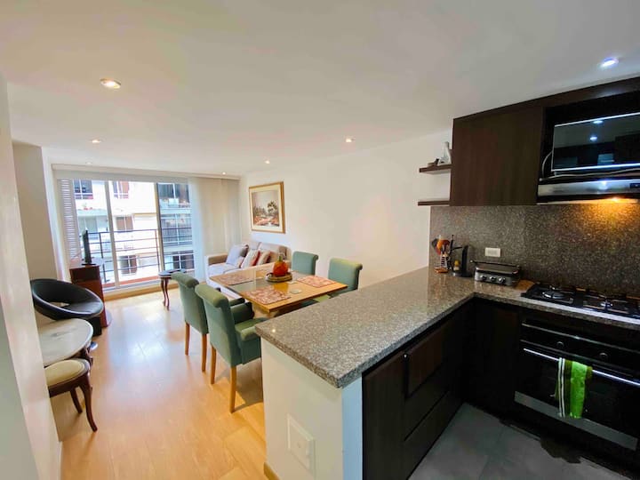 Classy 2br Apt Chapinero Alto: Near Zona G (Wi-fi) - Bogota