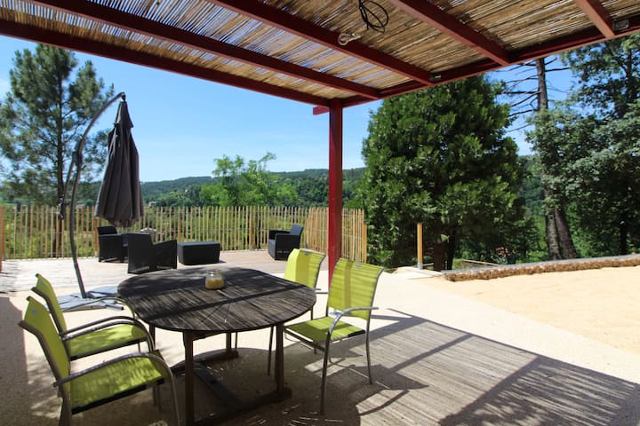 Villa Les Aurochs En Sud Ardèche - Joyeuse