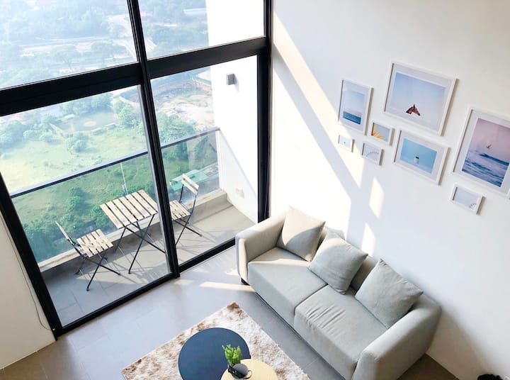 Minimalist Loft  Netflixwifi Free Parking - マレーシア クアラ・ルンプル