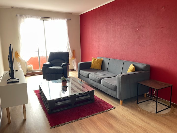 Hermoso Departamento A Pasos De La Playa De Reñaca - Concón