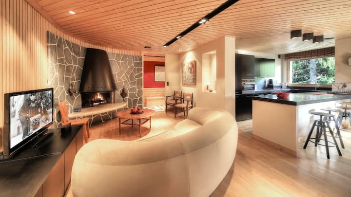 Megeve Appartement Luxueux Proche Centre - Megève