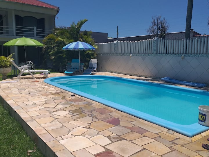 Sobrado Triplex Com Piscina A Duas Quadras Praia - Guaratuba