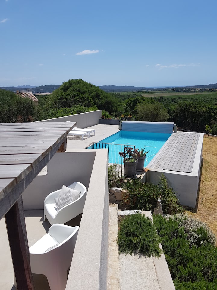 Maison Avec Piscine Privée Vue Mer - Figari