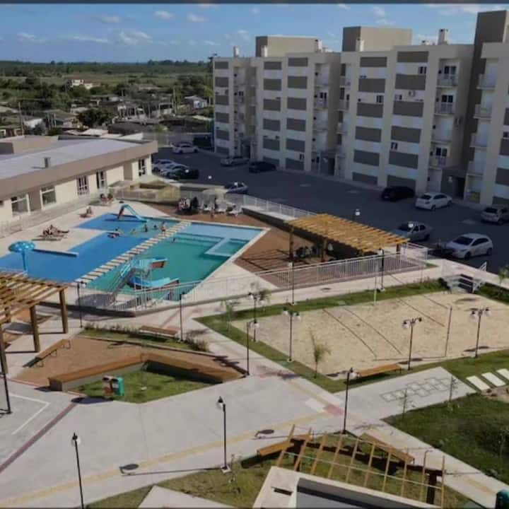 Condomínio Sensacional Com Piscina Com Toboágua - Rio Grande