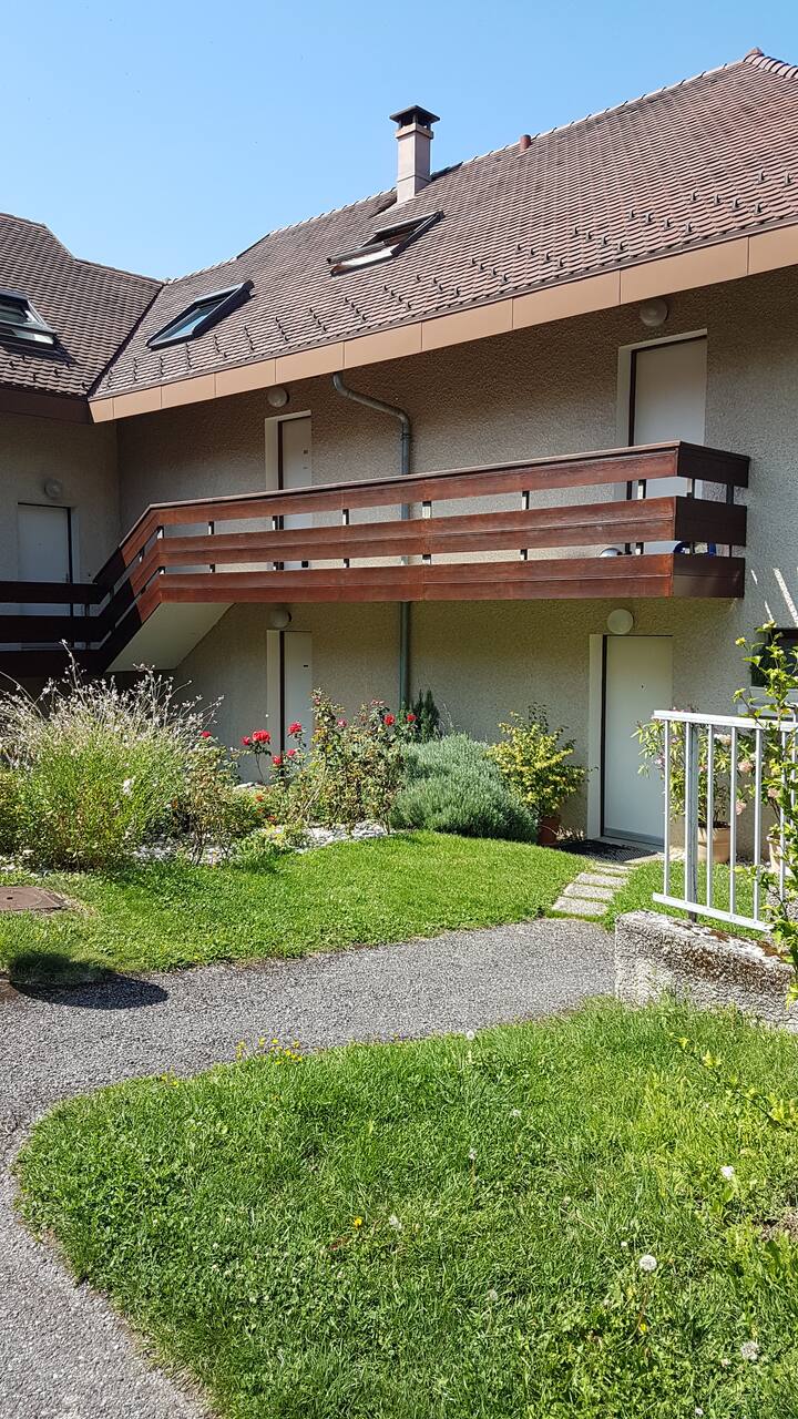 Rustic Apartment Below Chateau Menthon St Bernard - Saint-Jorioz
