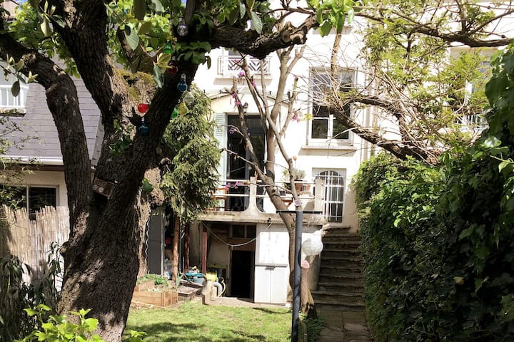 Maison Avec Jardin Au Calme à 5min Du Métro - Gentilly