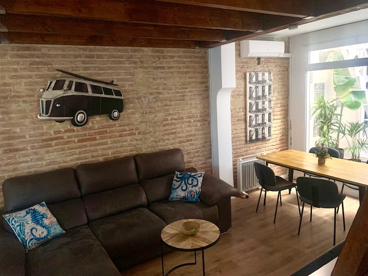 Stylisches Loft Am Meer Mit Terrasse -Loft Del Mar - Valencia