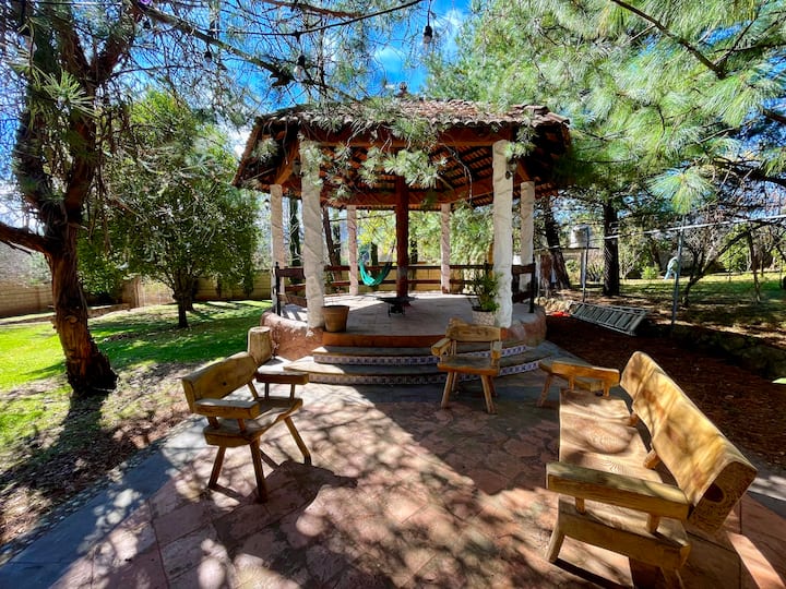 Cabaña 10 Min Patzcuaro|king Size|kiosco Asador - Michoacán