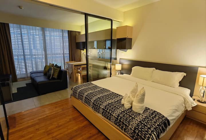 3楼曼谷中心温馨一房公寓/临近bts Asok/near Terminal 21/双轨交汇 - Bangkok