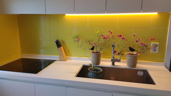 연리지,오작(烏鵲) #75인치 Uhd Tv #홍대15분 #고지대 #식물원 #갤러리 - Seúl