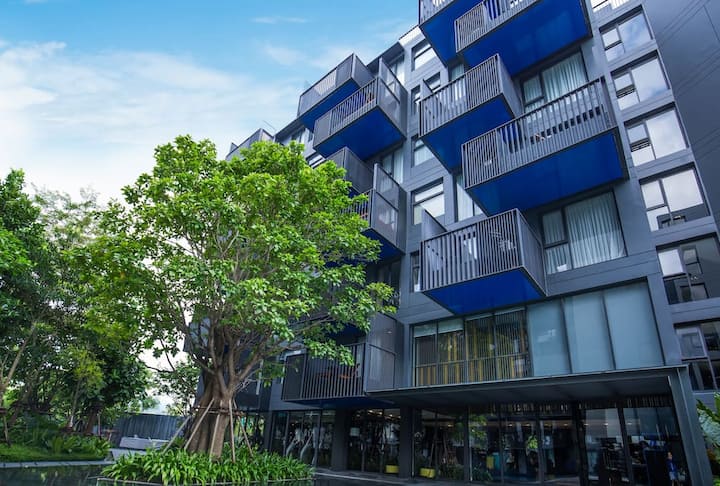 巴东海滩 豪华2卧室公寓 距离海滩 500米 健身房停车场 - Patong Beach