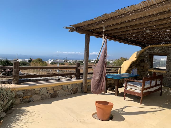 Traditional Mykonian House Sunset /Great Location - Mykonos Region