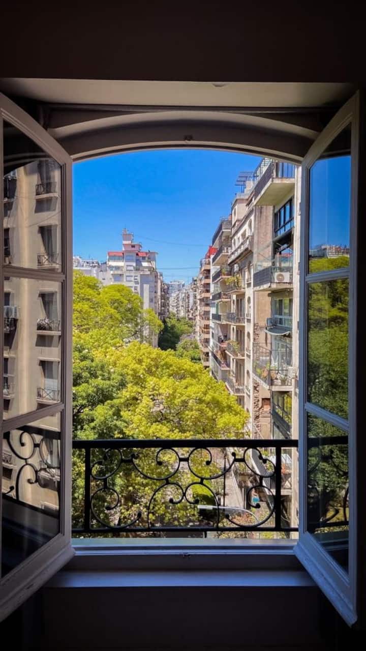 Studio With Amazing Wiew Over Vicente López Park - Buenos Aires