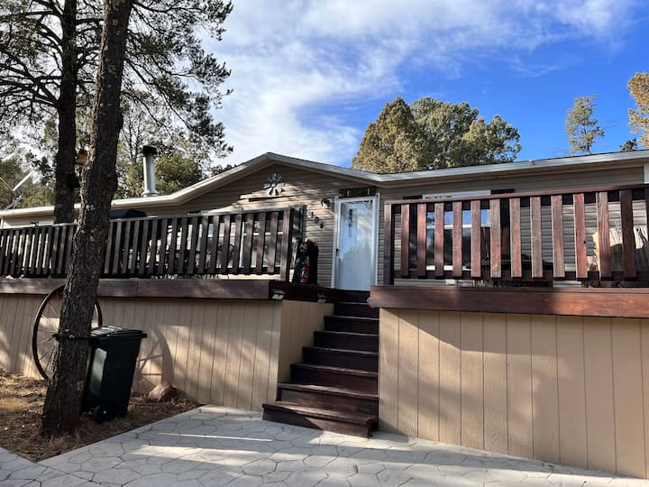 Nice And Confortable 3 Bedroom Cabin With Firepit - Ruidoso, NM