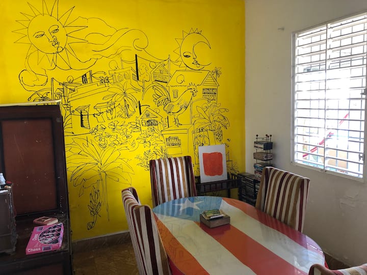 Santurce Urban Art District Room #4 - San Juan