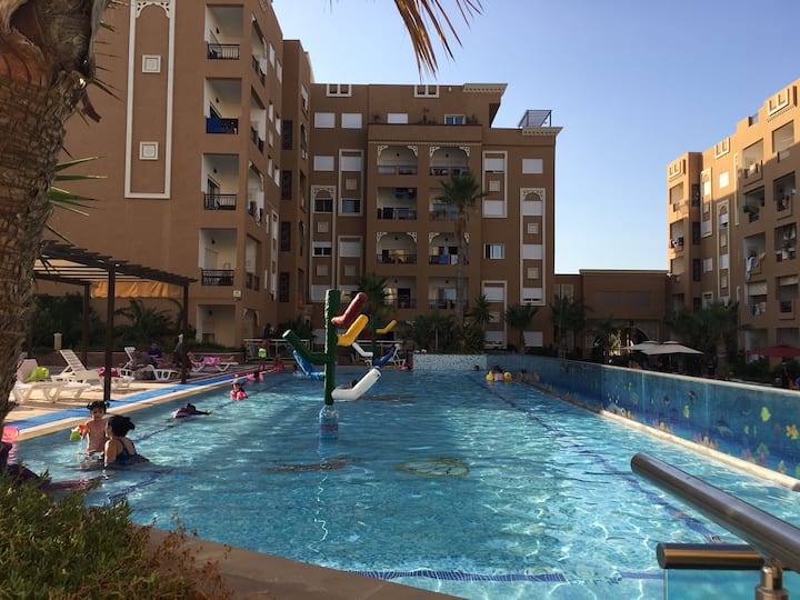 Appartement Vue Mer Piscines - Sousse