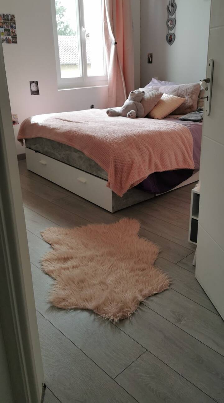 Chambre Numéro 1, Cosy (Rose) - Anjou
