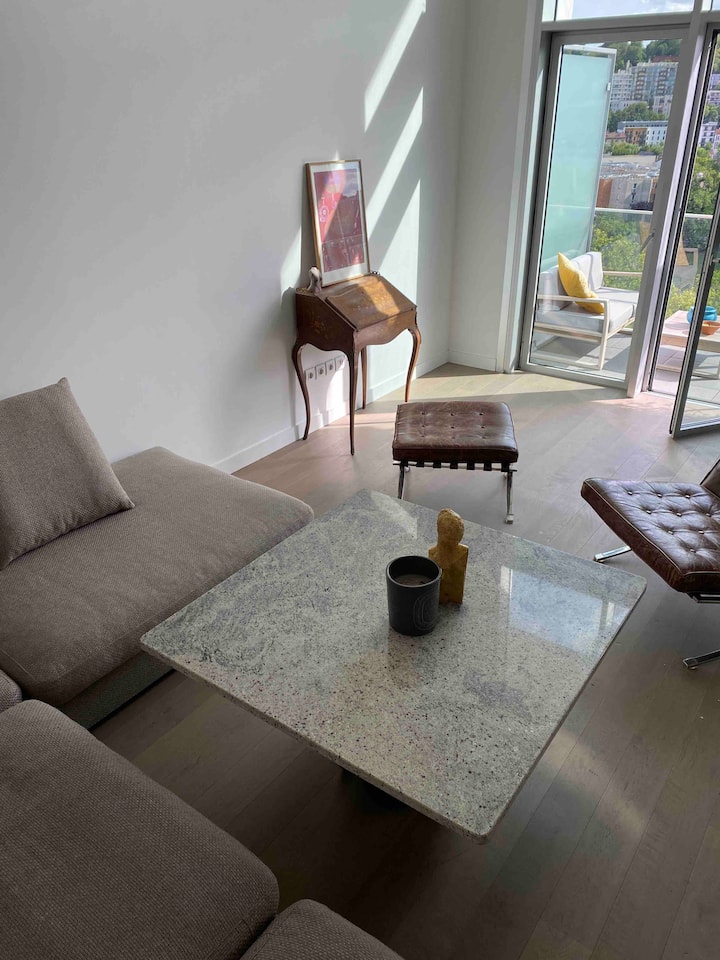 Duplex Lumineux Dernier éTage Pour 7 Personnes - Boulogne-Billancourt