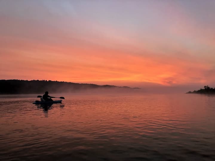Byot! Tenting W/kayaks On The Mississippi River#3! - Grafton, IL