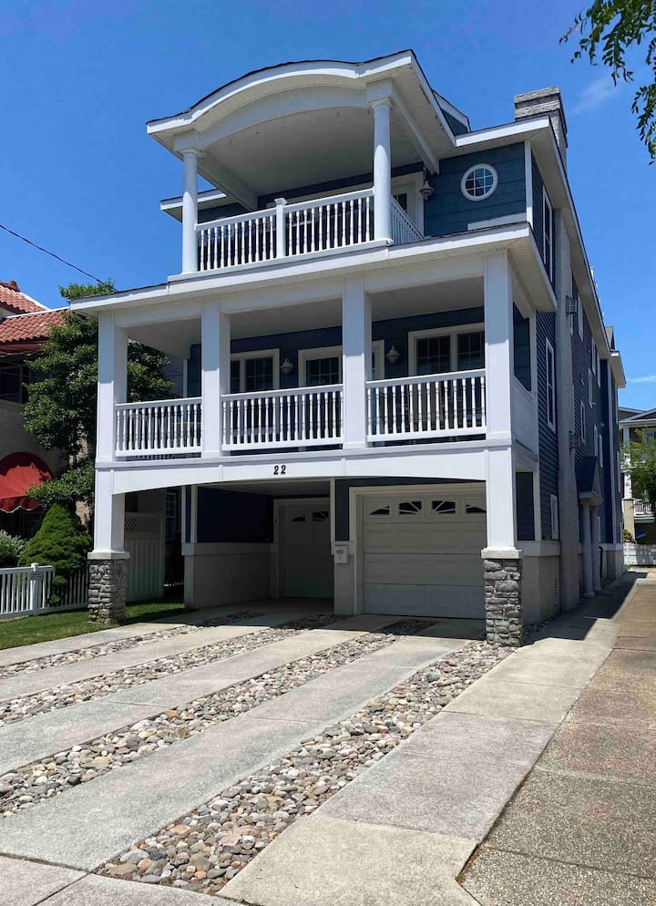 Gardens Home Less Than A Block To The Beach! - Ocean City, NJ