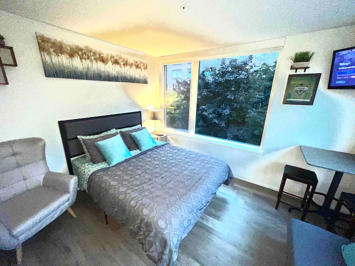 1-bright Studio Near Downtown Wifi/parking - Seattle, WA