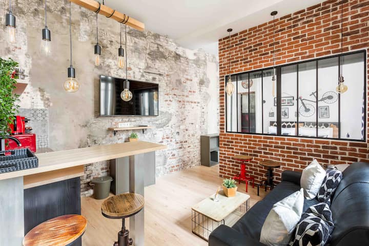 Marais Appartement ÉClatant Climatisé Pour 4 Pers - Paris
