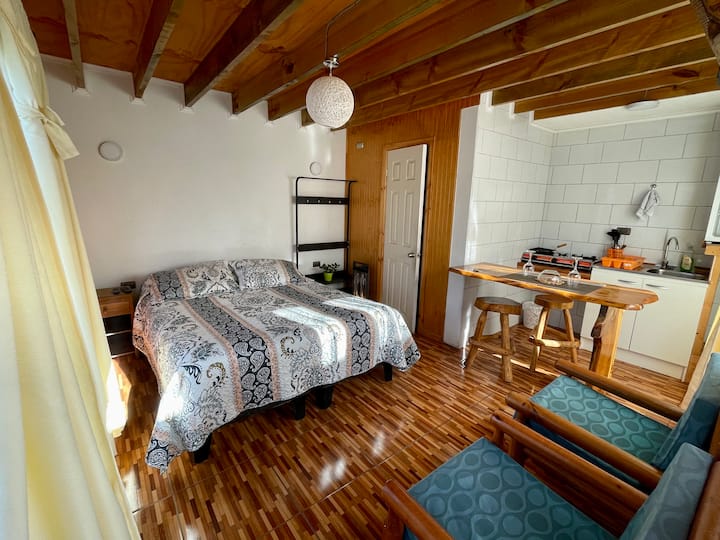 Tranquilo Monoambiente En Sector Playa Hermosa - Pichilemu