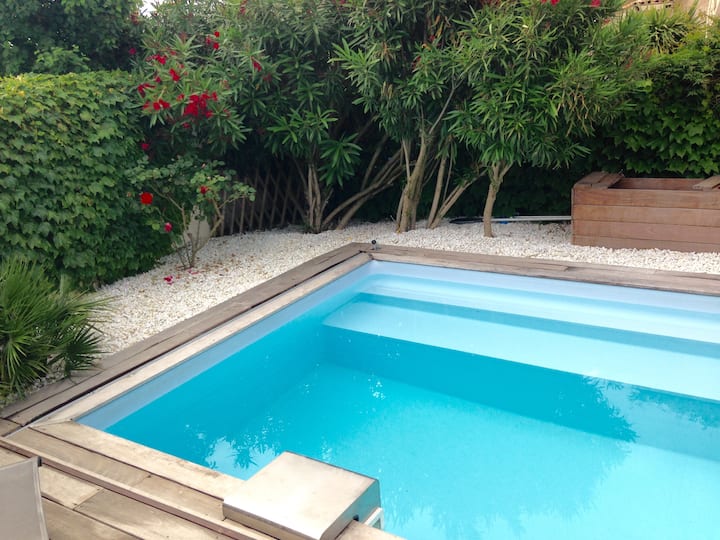 Maison Au Calme,8 Couchages, Piscine,mer à 5min - Palavas-les-Flots