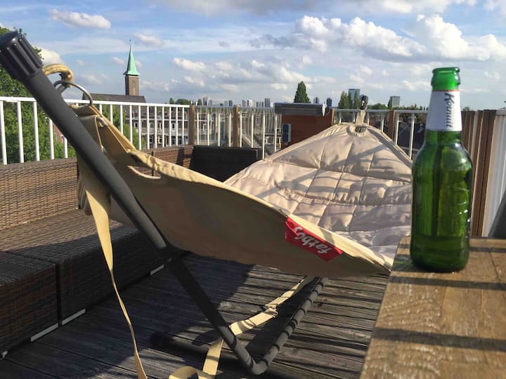 Super Relaxed Rooftop / Upper-living Appartment - Rotterdam