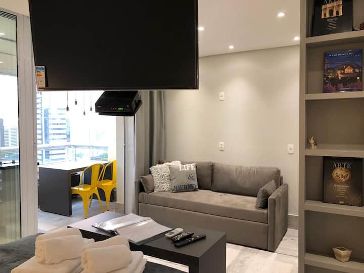 Be Paulista Superior Cama Queen E Vista 17º Andar - São Paulo