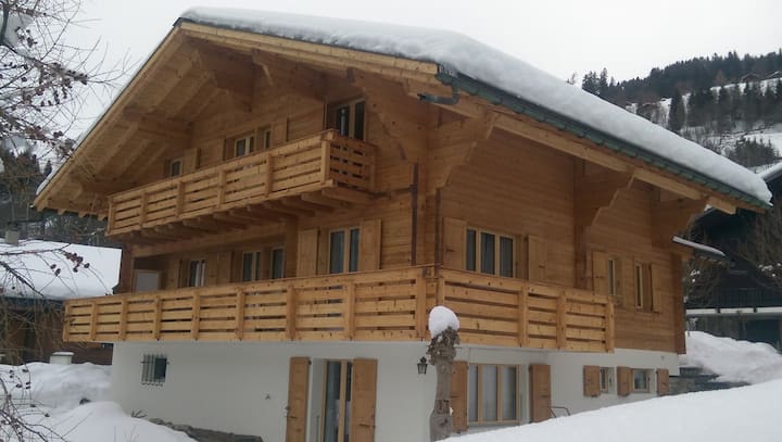 Bel Appartement Dans Un Chalet Familial - Les Diablerets