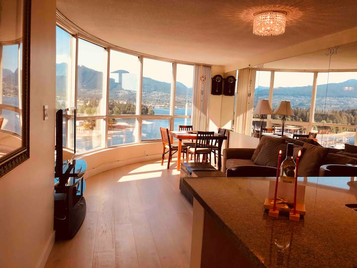 Ocean View 2br Condo In Coal Harbor, Dt, Vancouver - Vancouver