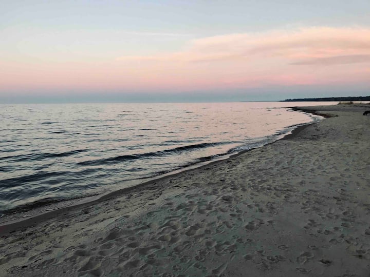 Lake Huron Best Beach Historic Oakapiney 2br Cabin - Negwegon State Park, Ossineke