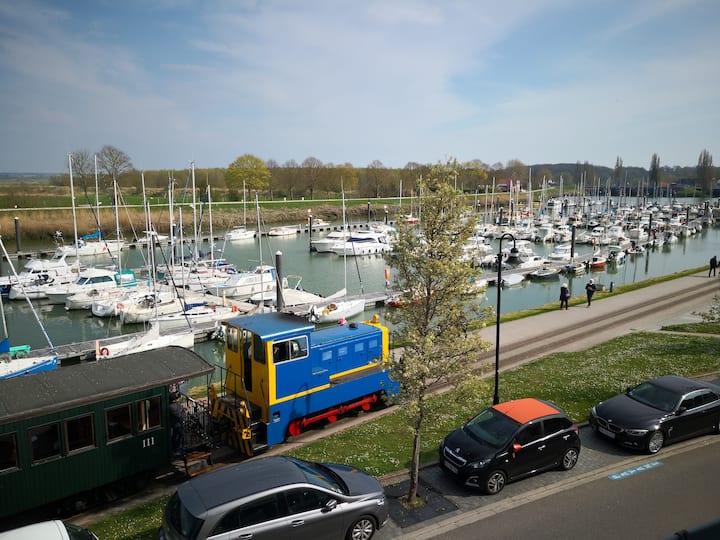 Esprit Cosy N°5, Sur Le Port De Saint Valery - Noyelles-sur-Mer