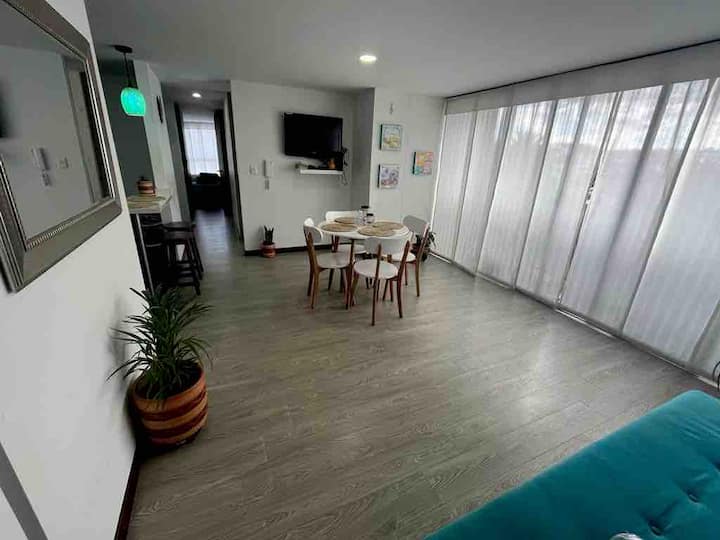Acogedor Apartamento Y La Mejor Ubicación En Paipa - Paipa