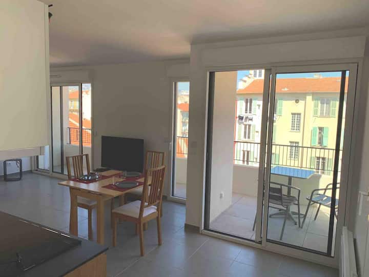 Joli F2 Neuf 6 éTage Proche Plage Et Vieille Ville - Nice