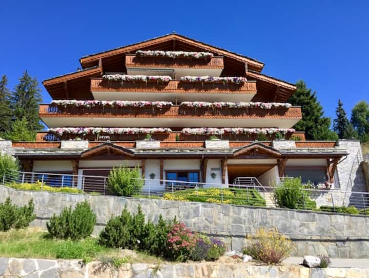 Luxueux Appartement Avec Vue Sur Les Alpes - Crans-Montana