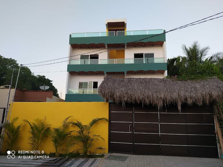 Departamento  Cerca Del Mar Con Alberca 5to - La Peñita de Jaltemba