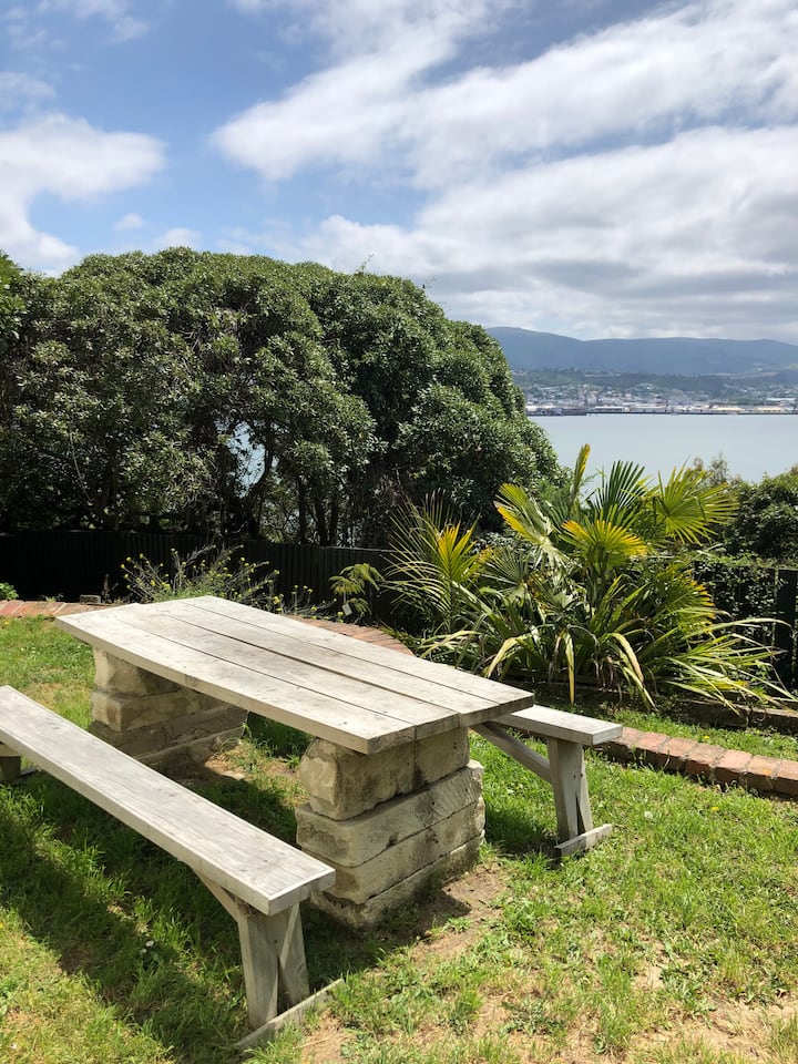 Warm, Sunny Views Character Renovated Family Home. - ダニーデン