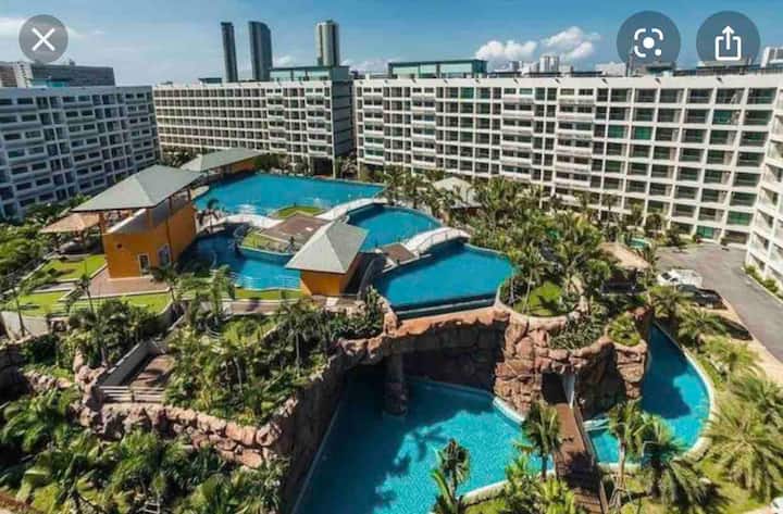 227laguna3 Maldives Studio Pool View Balcony - Pattaya City