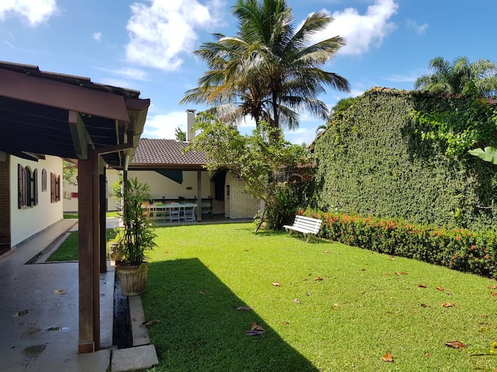Linda Casa A 300 Metros Da Praia Da Enseada - Ubatuba