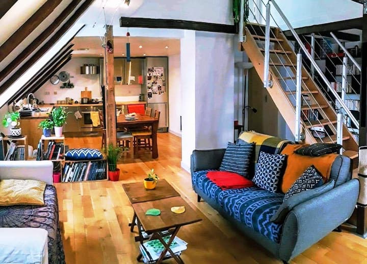 Strasbourg, F3, 80 M2, Grand Duplex Sous Les Toits - Strasbourg